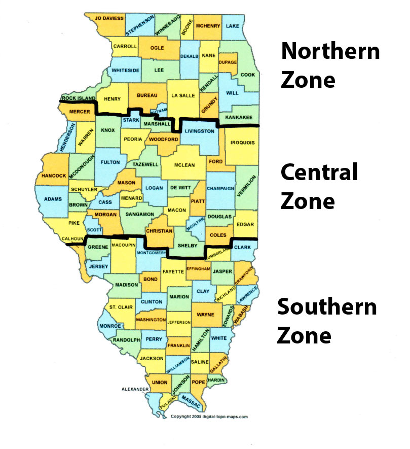 Zone Map-Members Only | Illinois Chapter of International Association ...